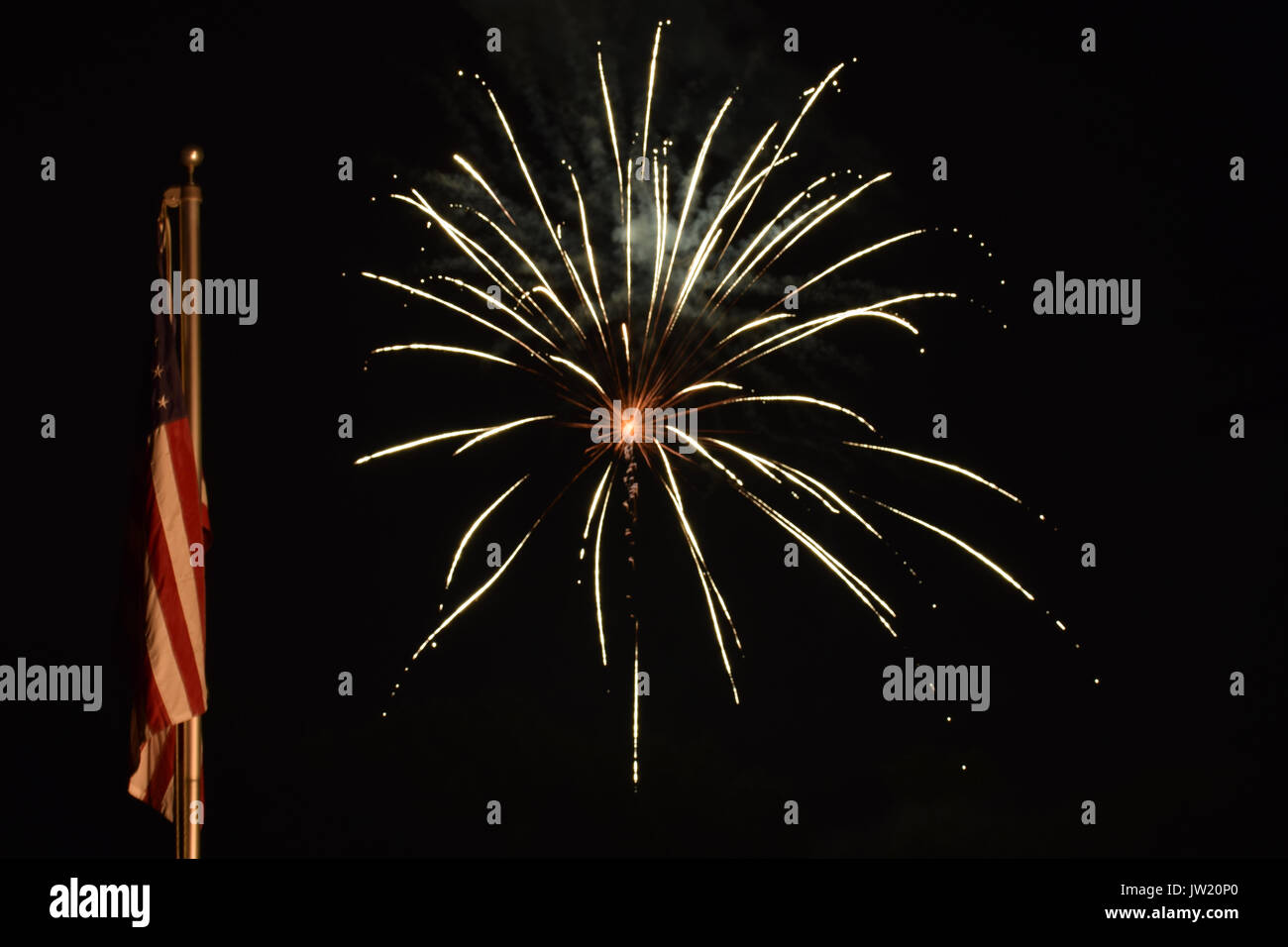 Independence Day Fireworks Stock Photo - Alamy