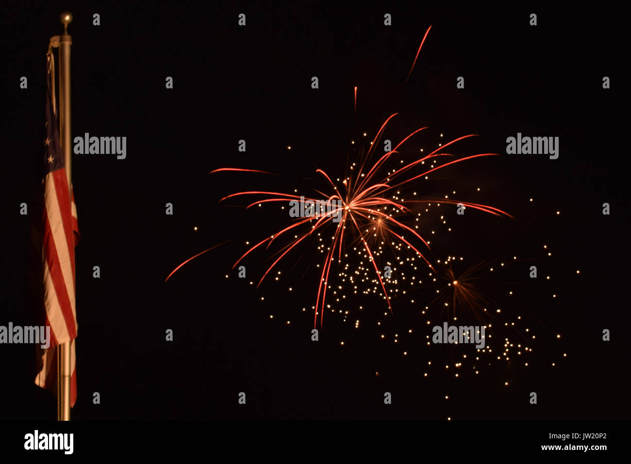 Independence Day Fireworks Stock Photo - Alamy