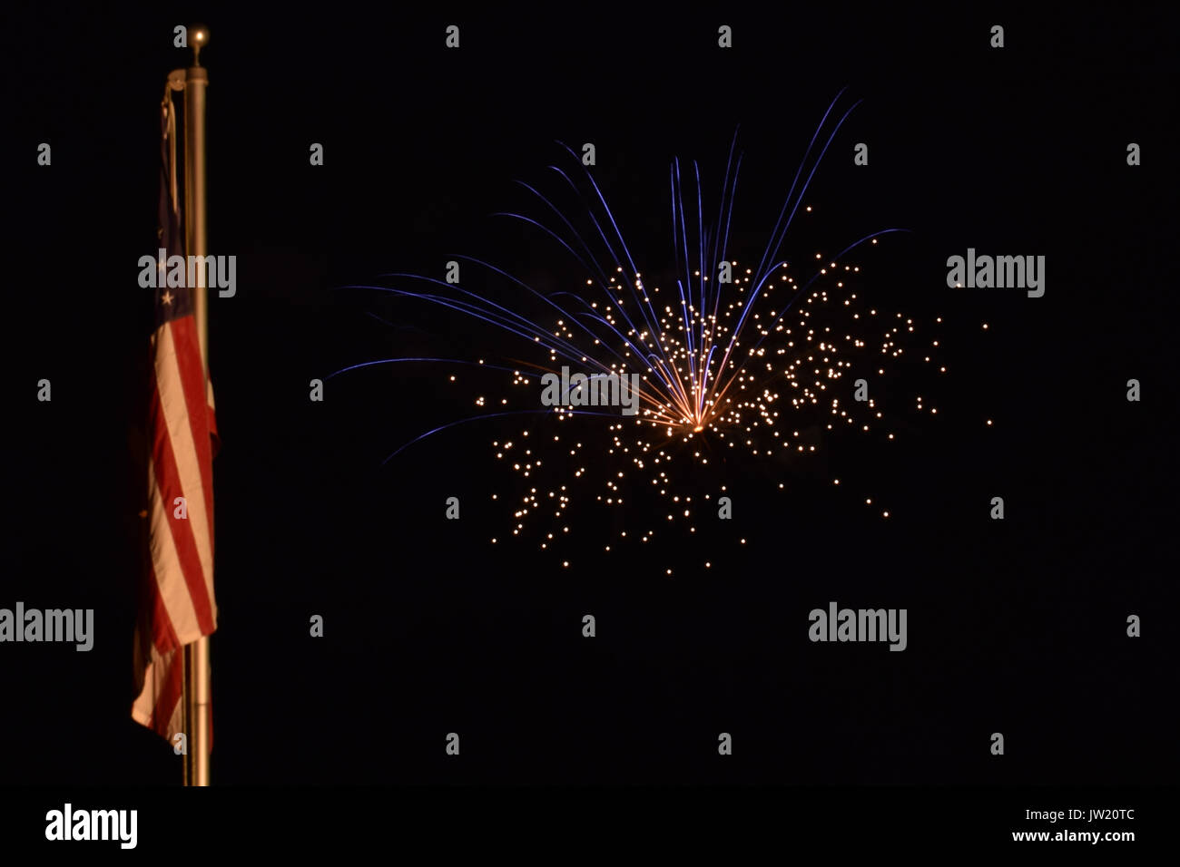 Independence Day Fireworks Stock Photo - Alamy