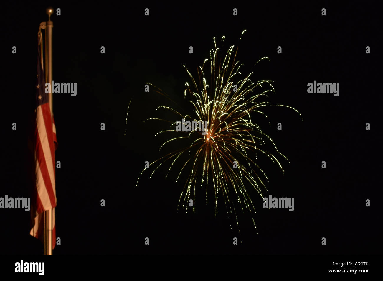 Independence Day Fireworks Stock Photo - Alamy