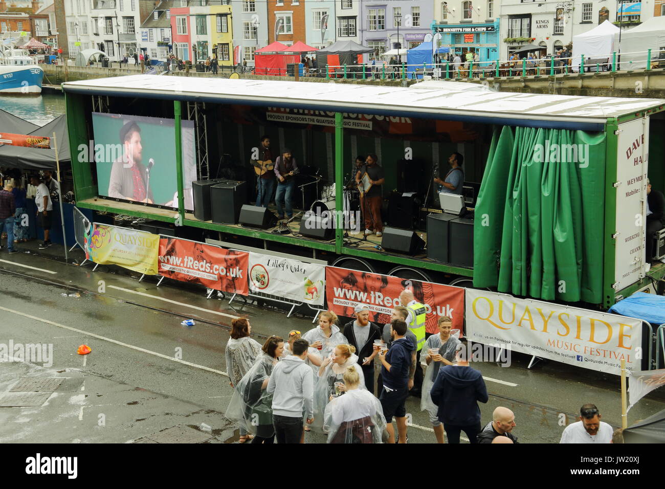 Apple Tree Theory,quayside festival,weymouth,dorset,uk Stock Photo - Alamy
