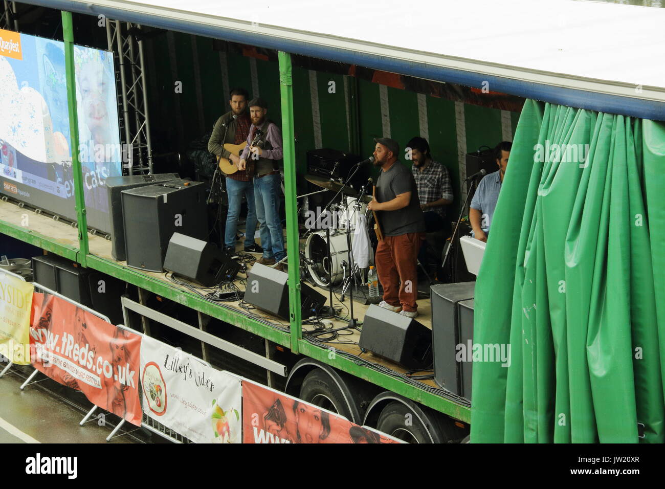 Apple Tree Theory,quayside festival,weymouth,dorset,uk Stock Photo - Alamy