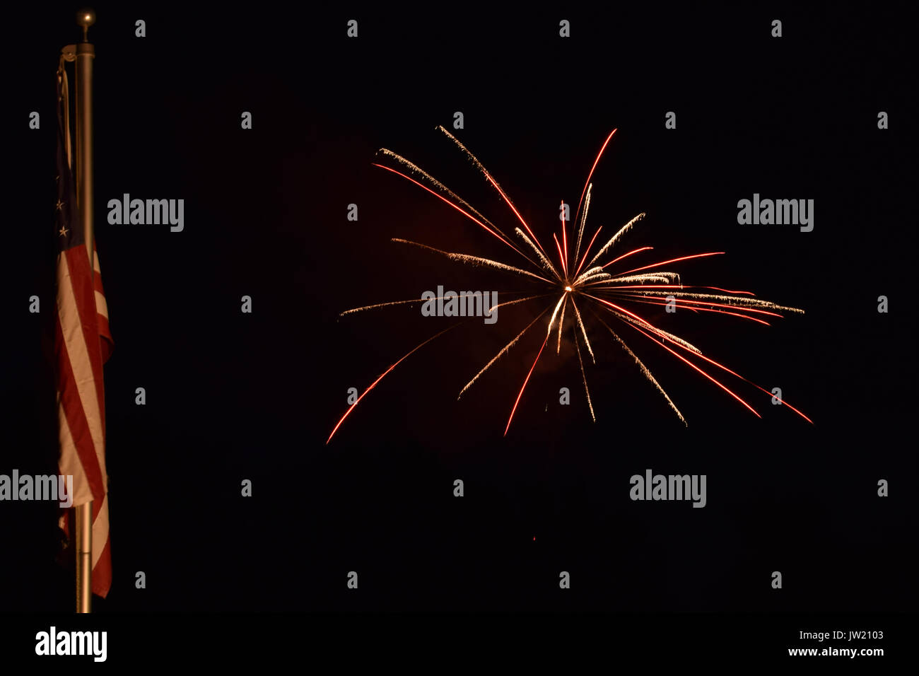 Independence Day Fireworks Stock Photo - Alamy