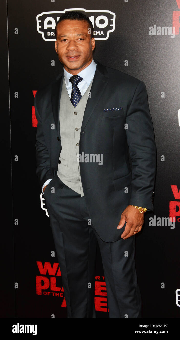 Premiere for the War of the Planet of the Apes NYC Featuring: Dean ...