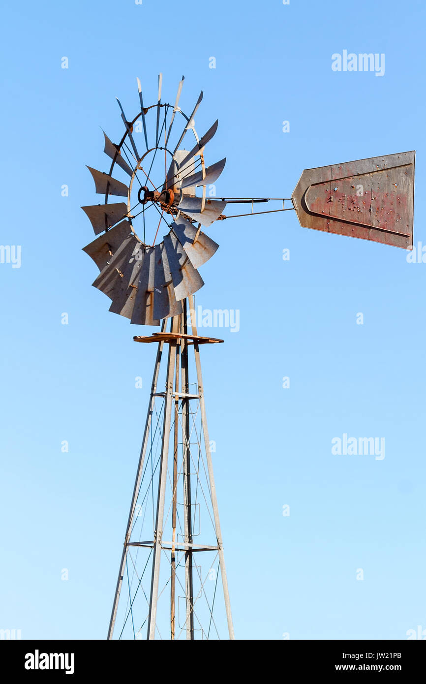 Galvanized windmill hi-res stock photography and images - Alamy