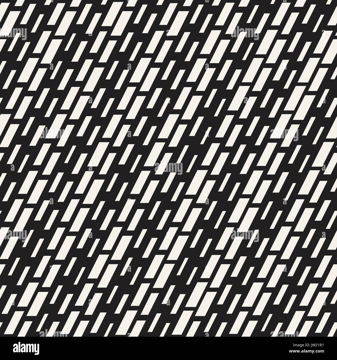 Black and White Irregular Dashed Lines Pattern. Modern Abstract Vector ...