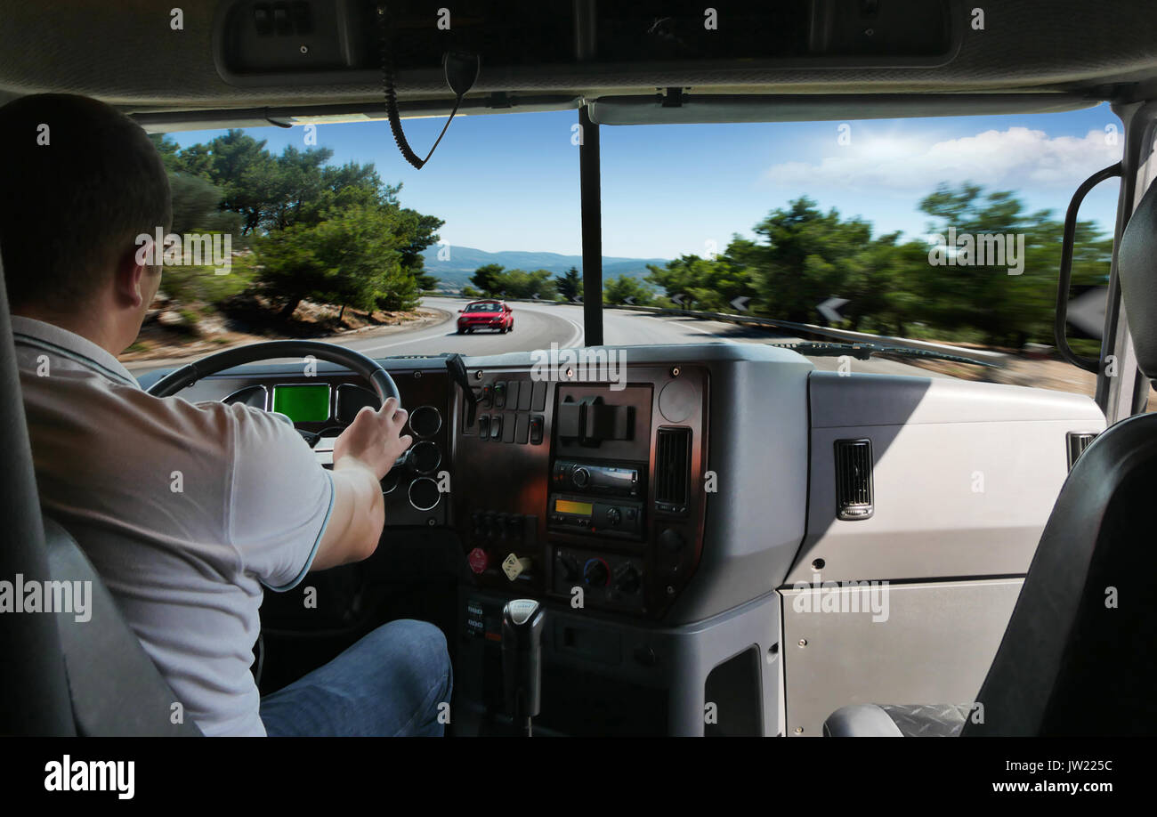 Driver cabin hi-res stock photography and images - Alamy