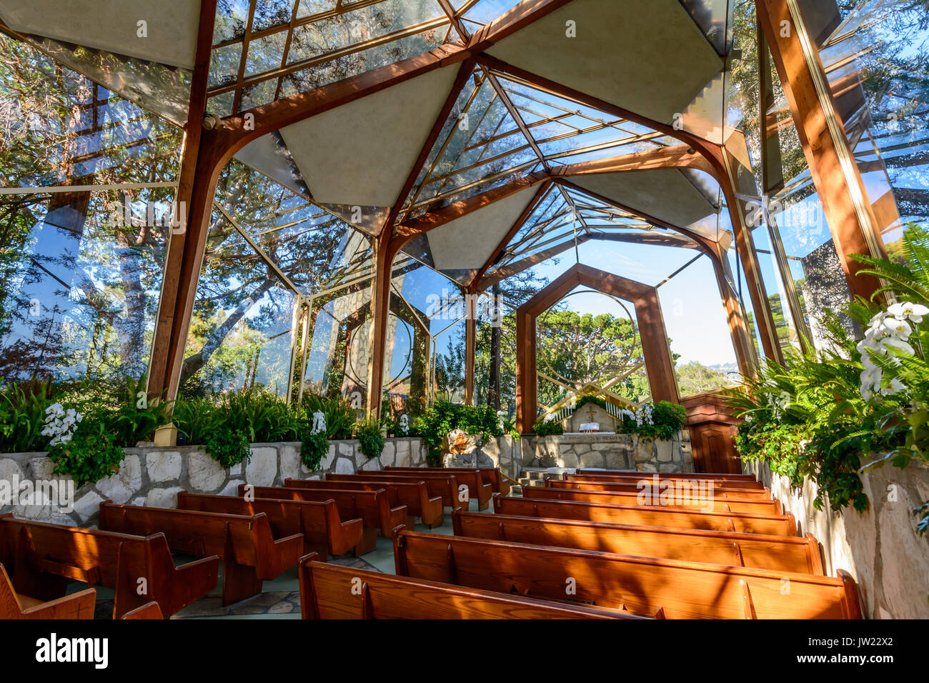 Wayfarers chapel hi-res stock photography and images - Alamy