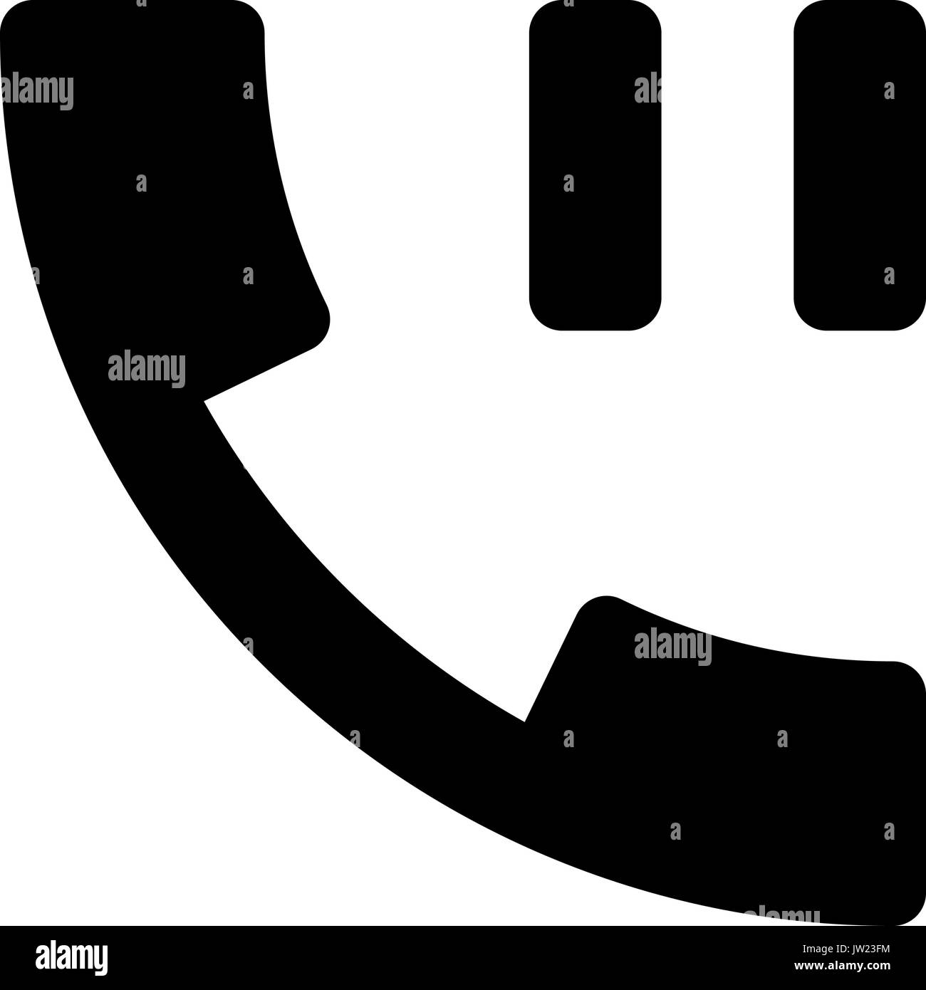 Call pause Stock Vector Images - Alamy