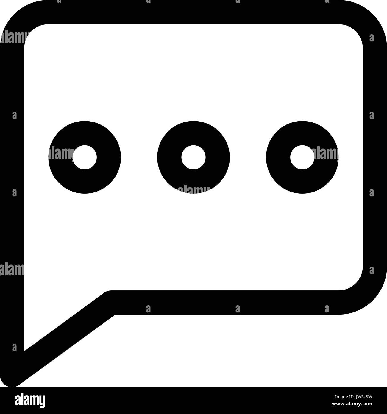 conversation chat bubble Stock Vector Image & Art - Alamy
