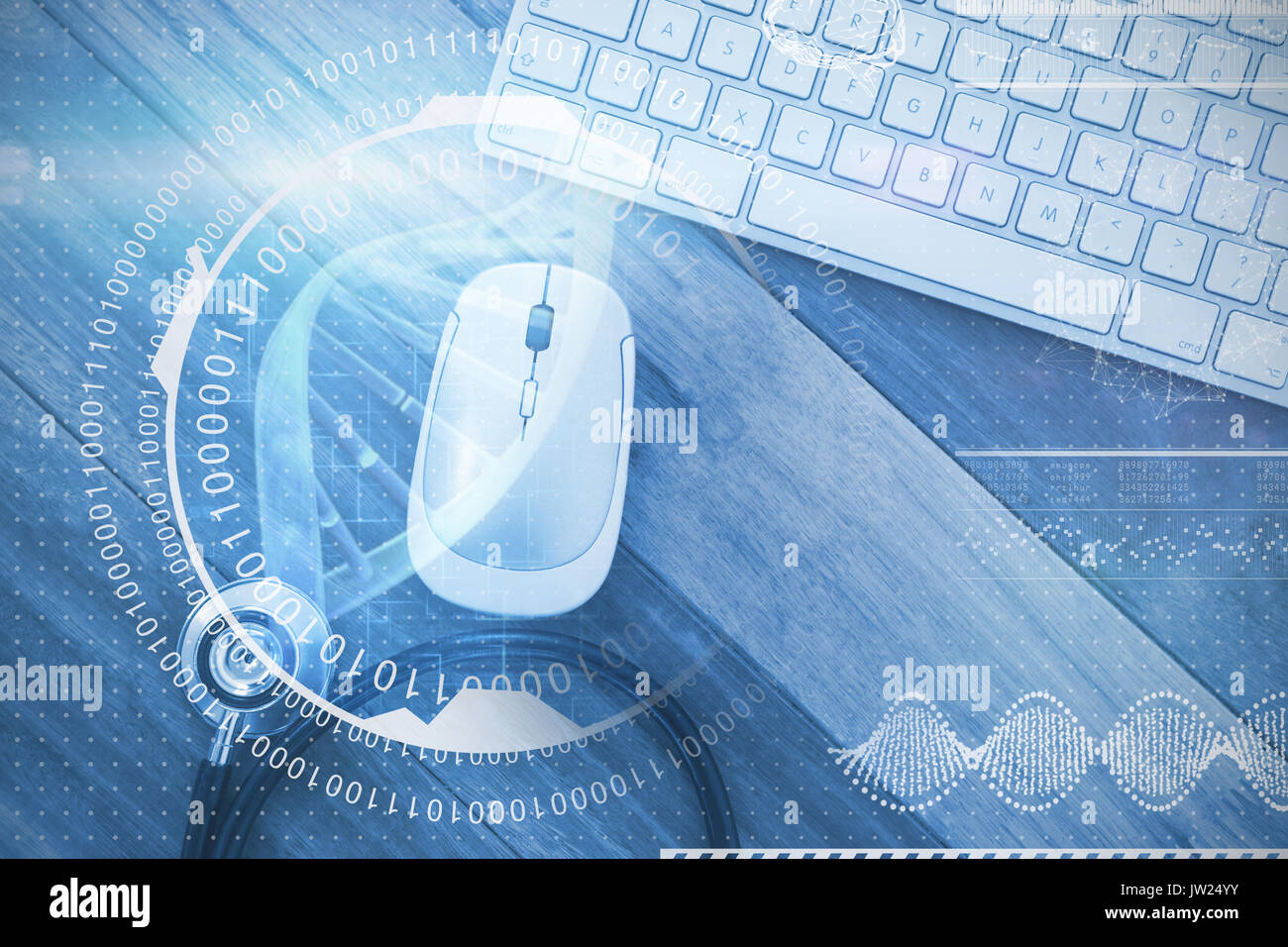 Mouse and dna illustration hi-res stock photography and images - Alamy