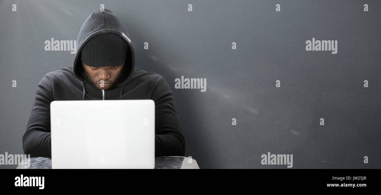 Digital animation hacker hacking laptop hi-res stock photography and ...