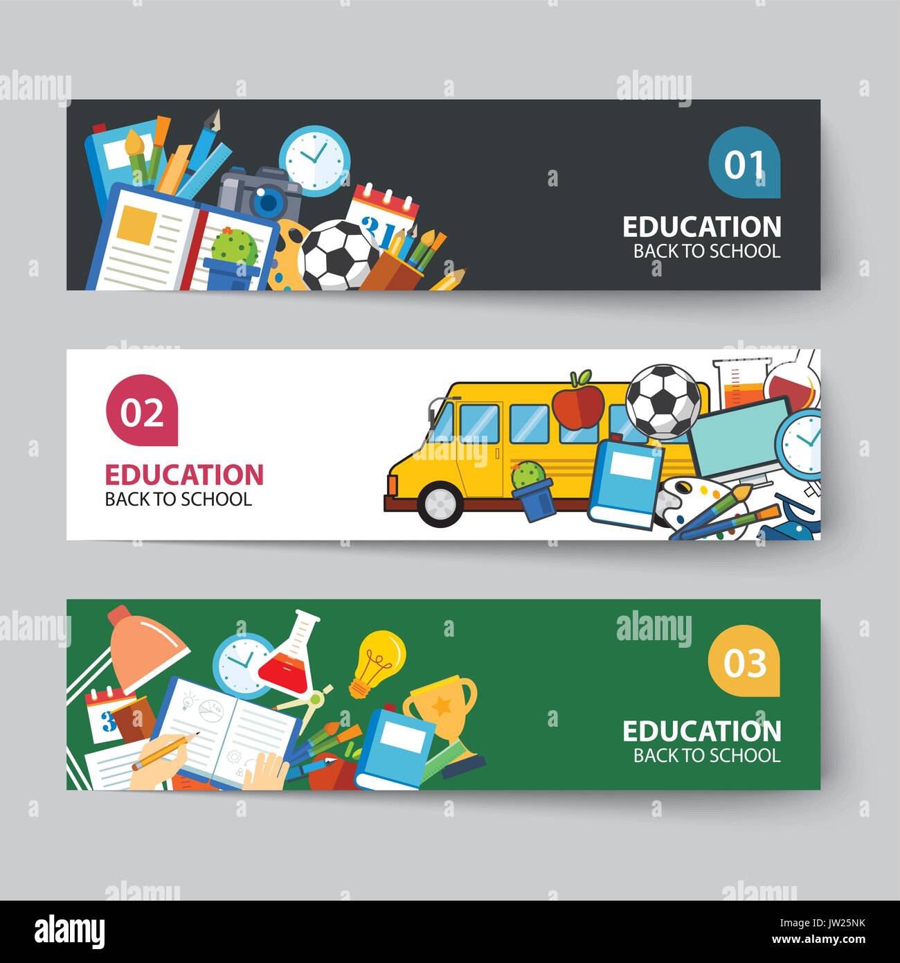 Background abstract school green Stock Vector Images - Alamy