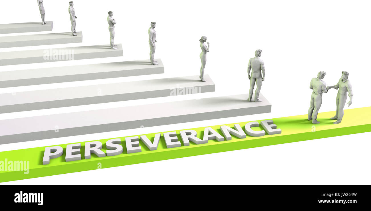 Perseverance Mindset for a Successful Business Concept Stock Photo - Alamy