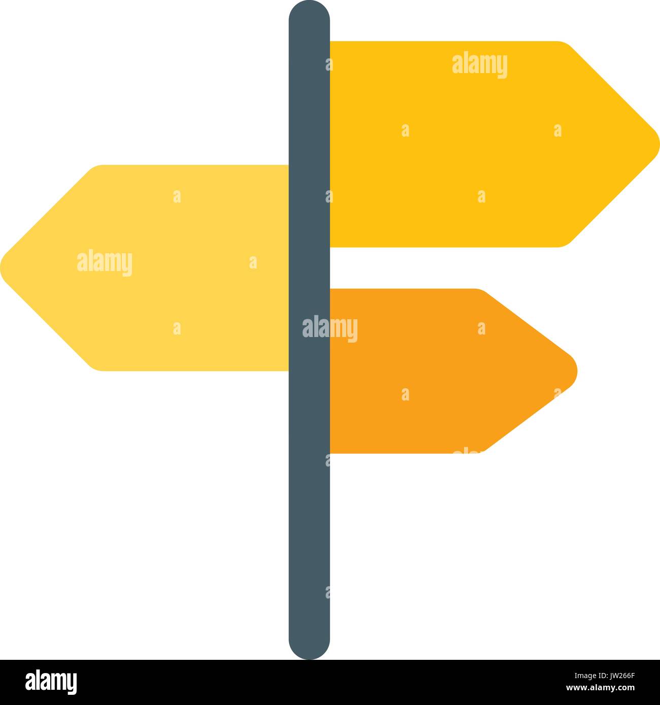 Diversion route sign Stock Vector Images - Alamy