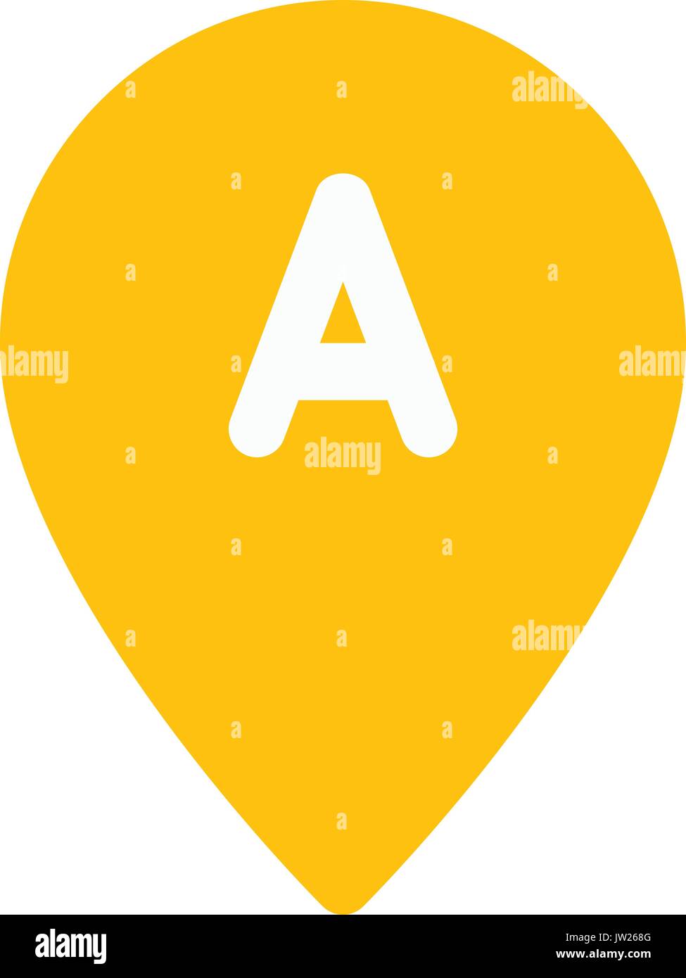 Start location icon hi-res stock photography and images - Alamy