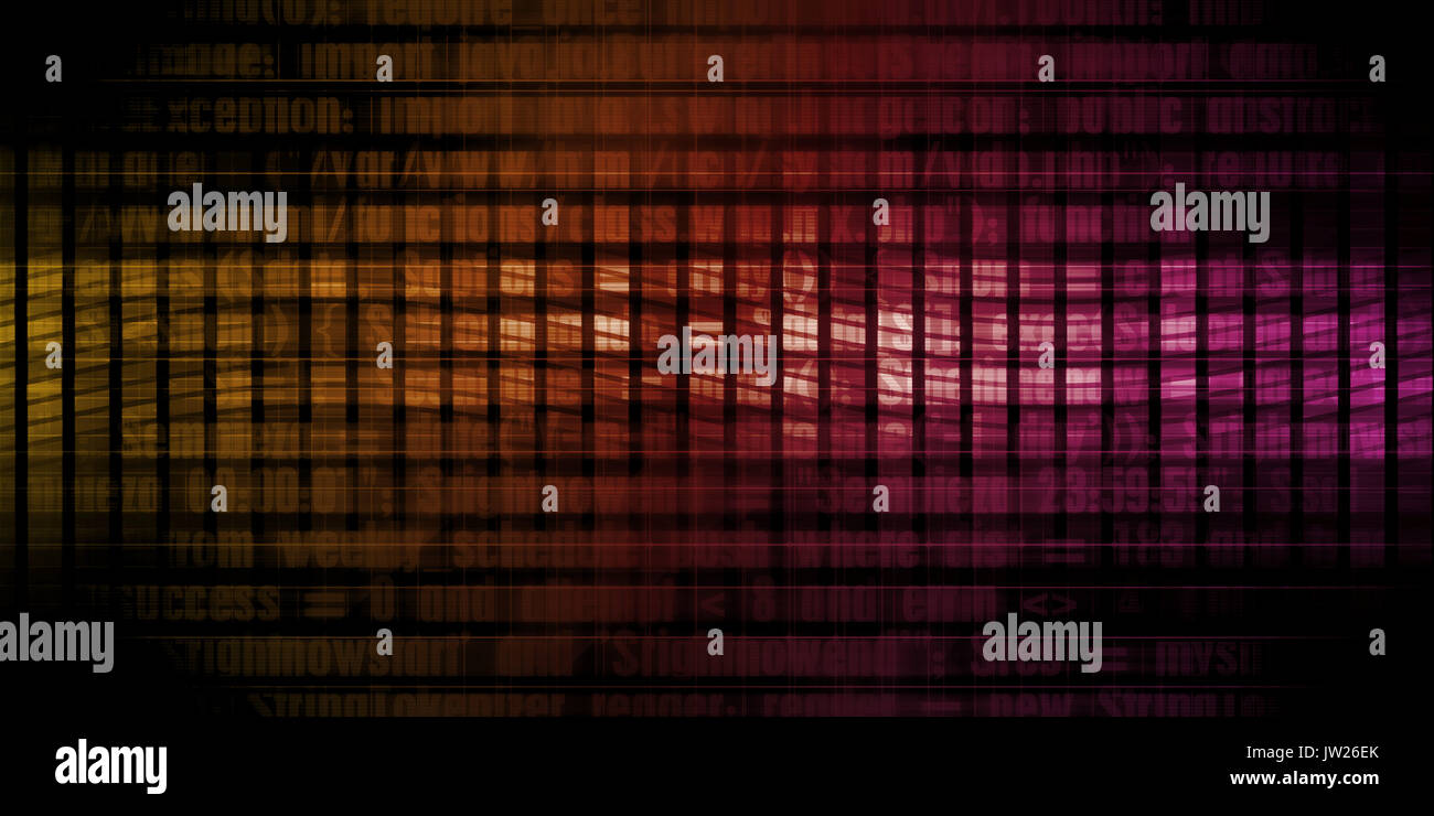 Software Development with Coding Abstract Background Technology Stock ...