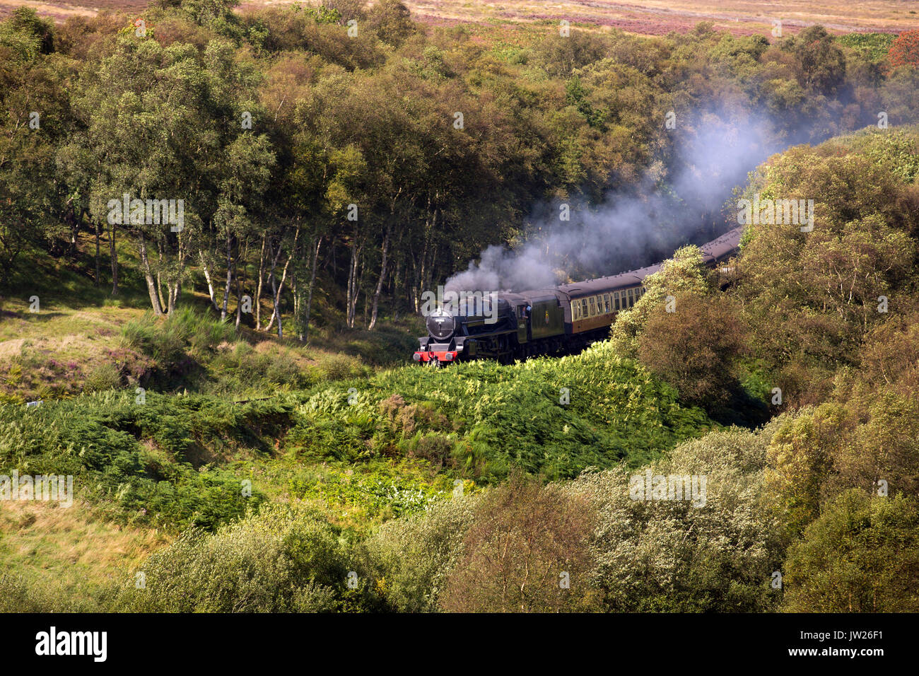 North Yorkshire Moors Steam Railway; UK Stock Photo - Alamy