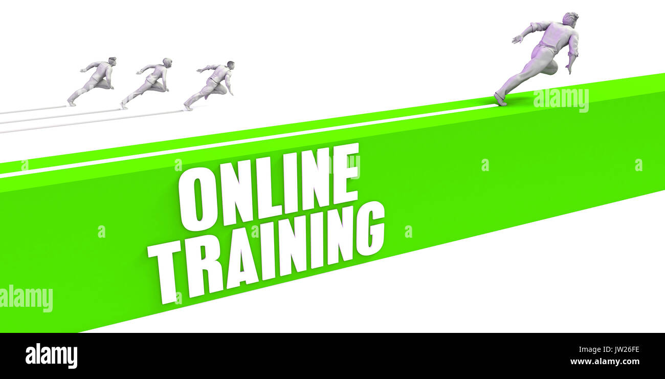 Online Training as a Fast Track To Success Stock Photo - Alamy