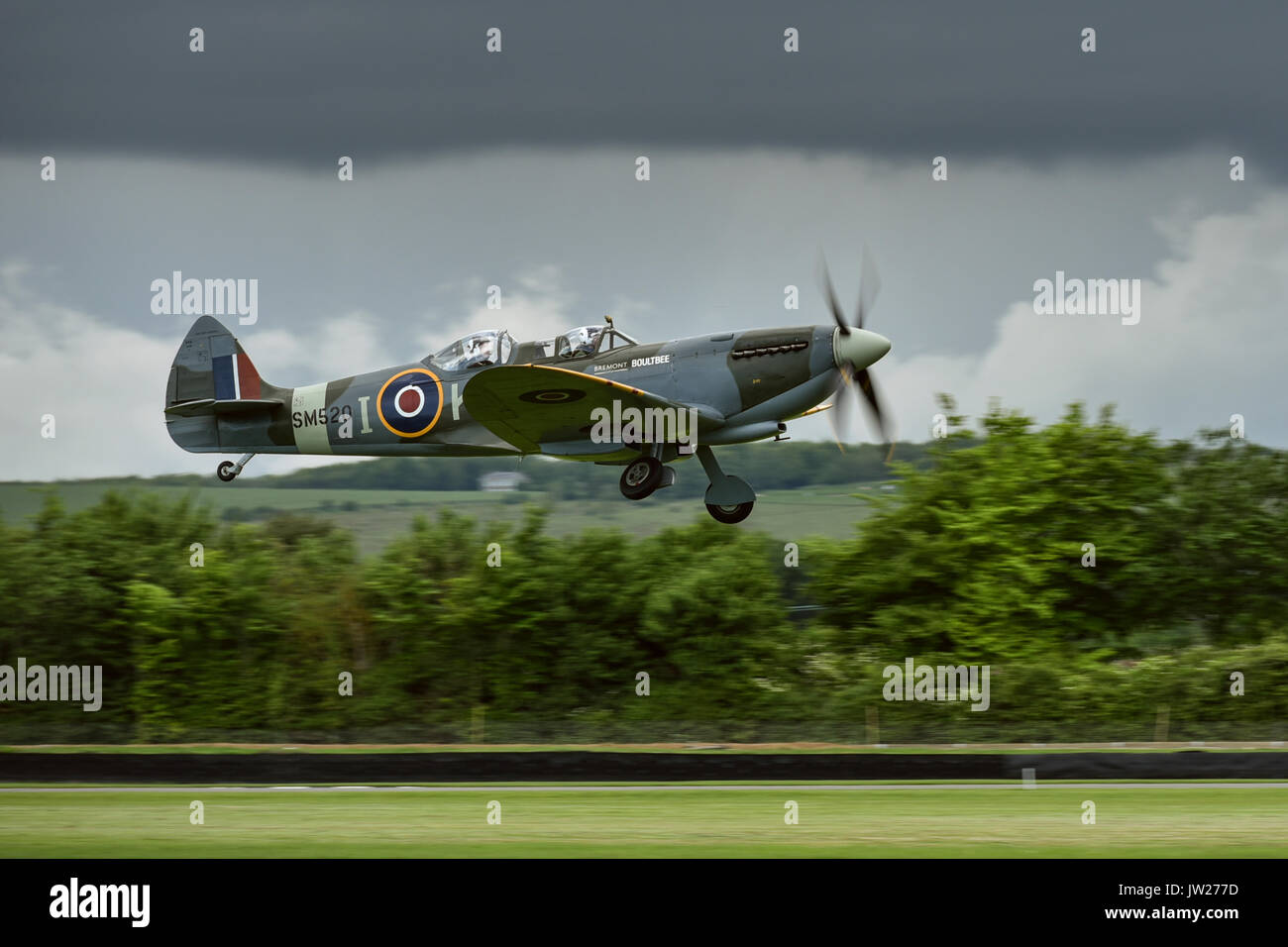 Two seater spitfire hi-res stock photography and images - Alamy