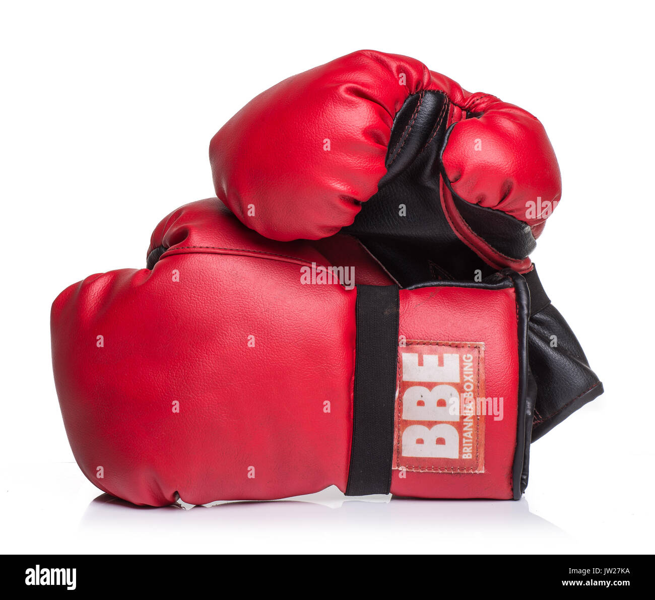 Red boxing gloves hi-res stock photography and images - Alamy