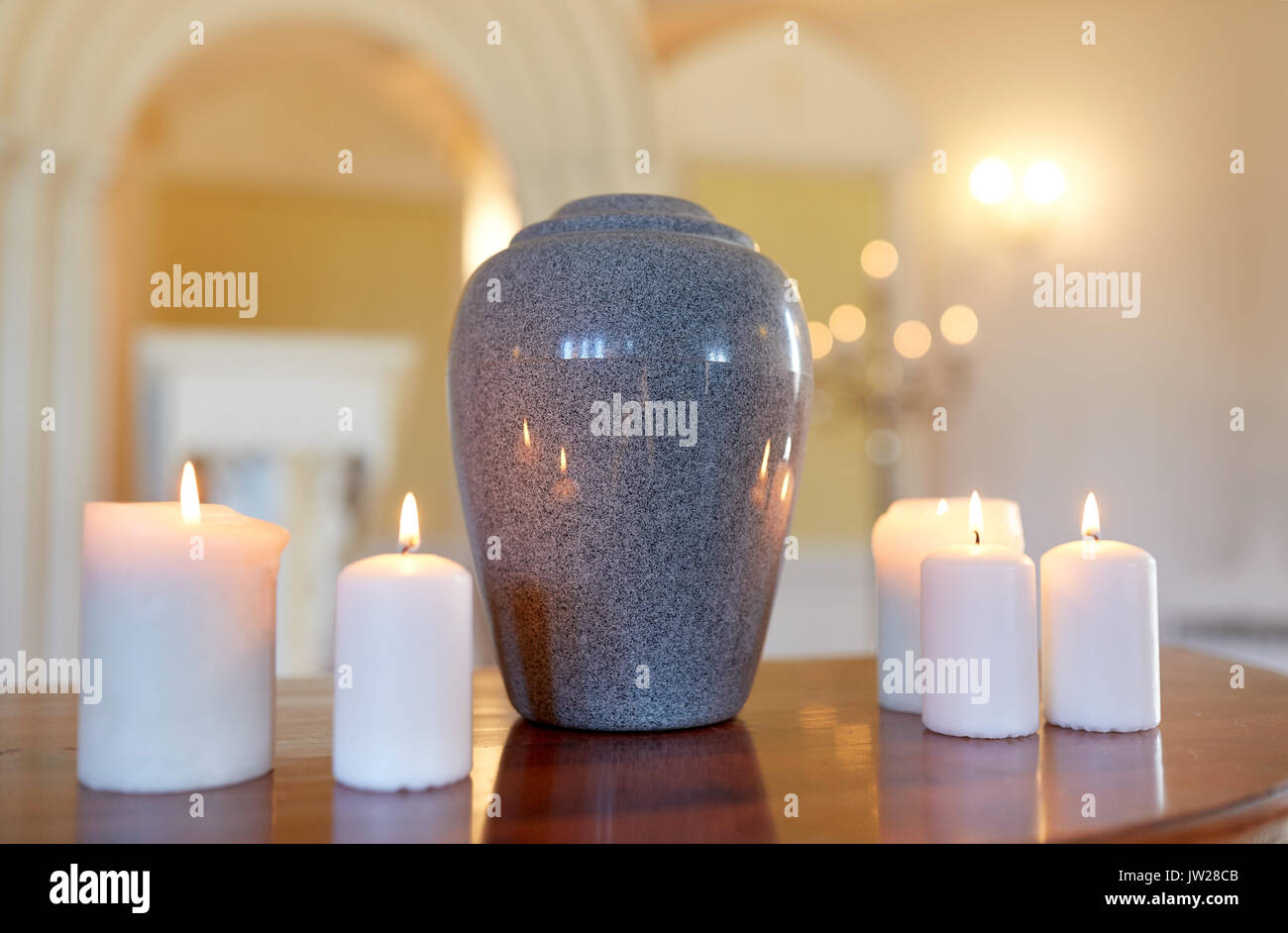 Burning urn hi-res stock photography and images - Alamy