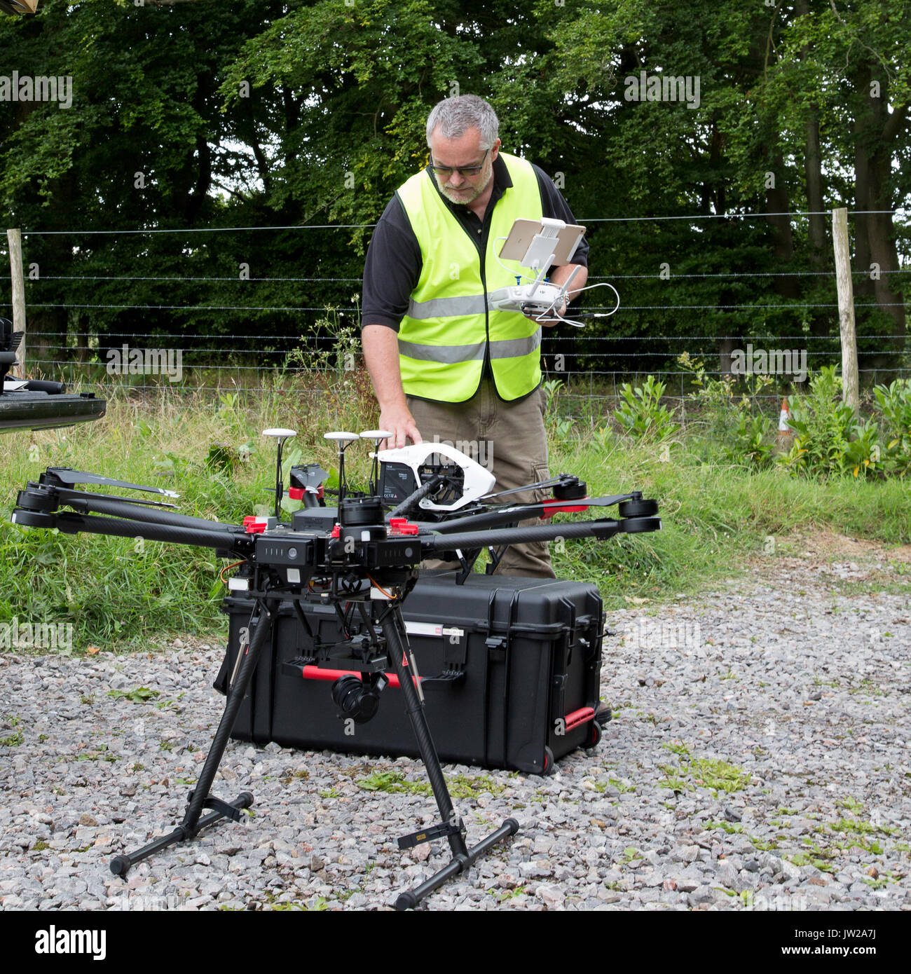 Commercial uav pilot hi-res stock photography and images - Alamy