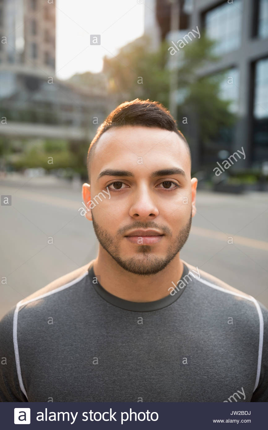 Urban portrait young man hi-res stock photography and images - Alamy