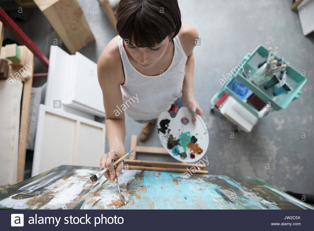 View from painter angle hi-res stock photography and images - Alamy