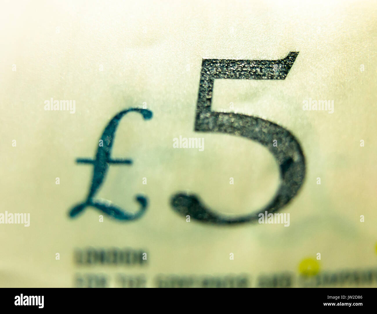 5 pound note uk hi-res stock photography and images - Alamy