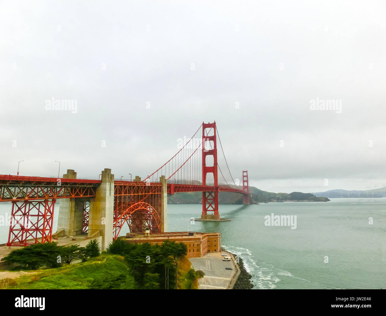 Gold gate bridge structure hi-res stock photography and images - Alamy