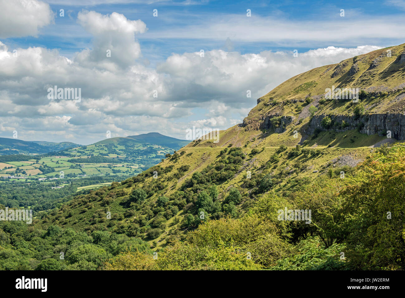 Welsh hills brecon beacons hi-res stock photography and images - Alamy