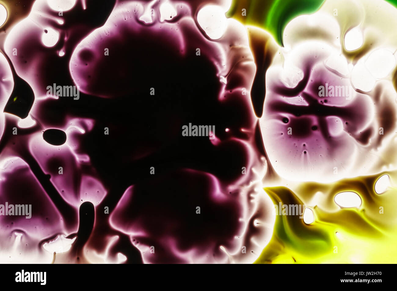 Abstract water colors blending with wet background Stock Photo - Alamy