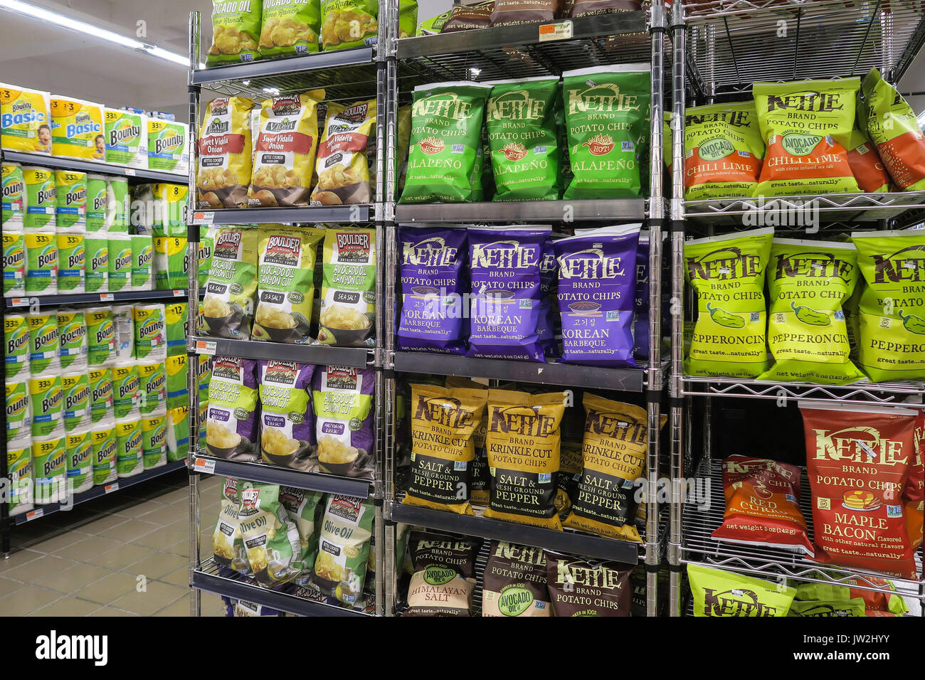 Supermarket Aisle End