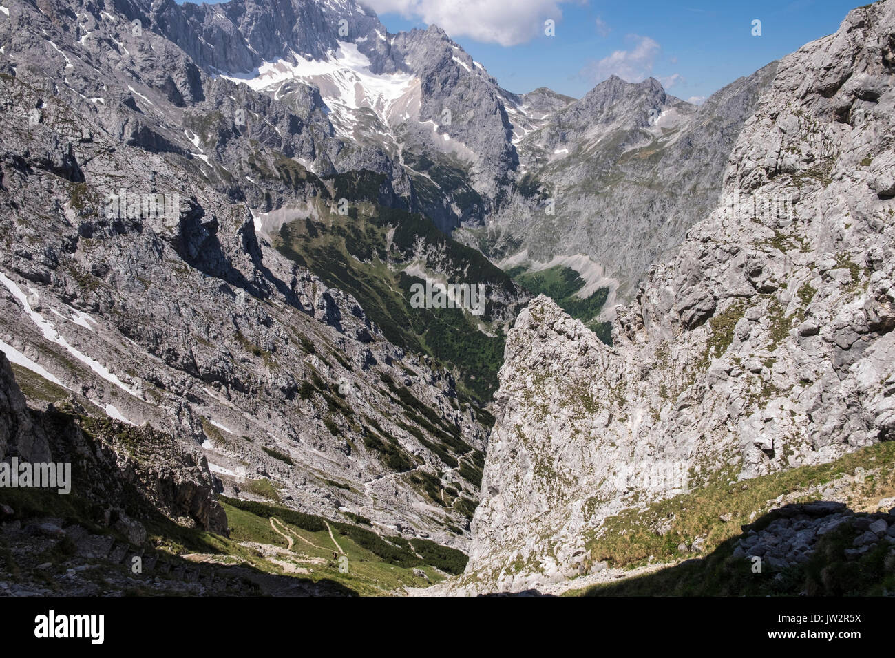 Alps with alpspitz mountain hi-res stock photography and images - Alamy
