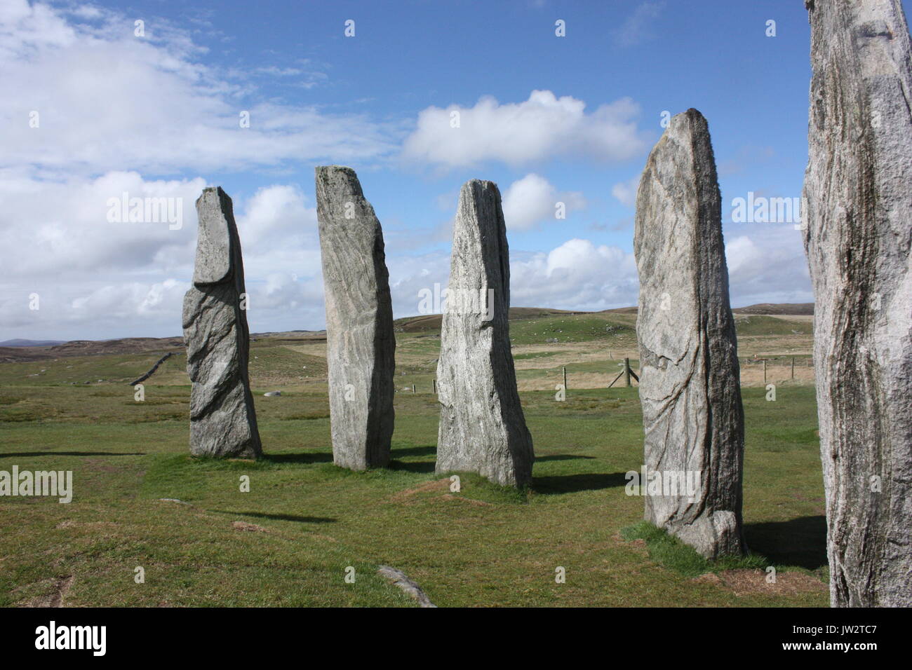 Callanish standing stones on Lewis and Harris in the Outer Hebrides in ...