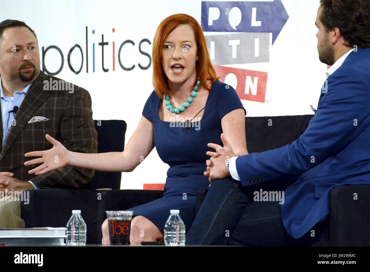 Jason Miller Jen Psaki 2017 Politician Pasadena Civic Center Saturday ...