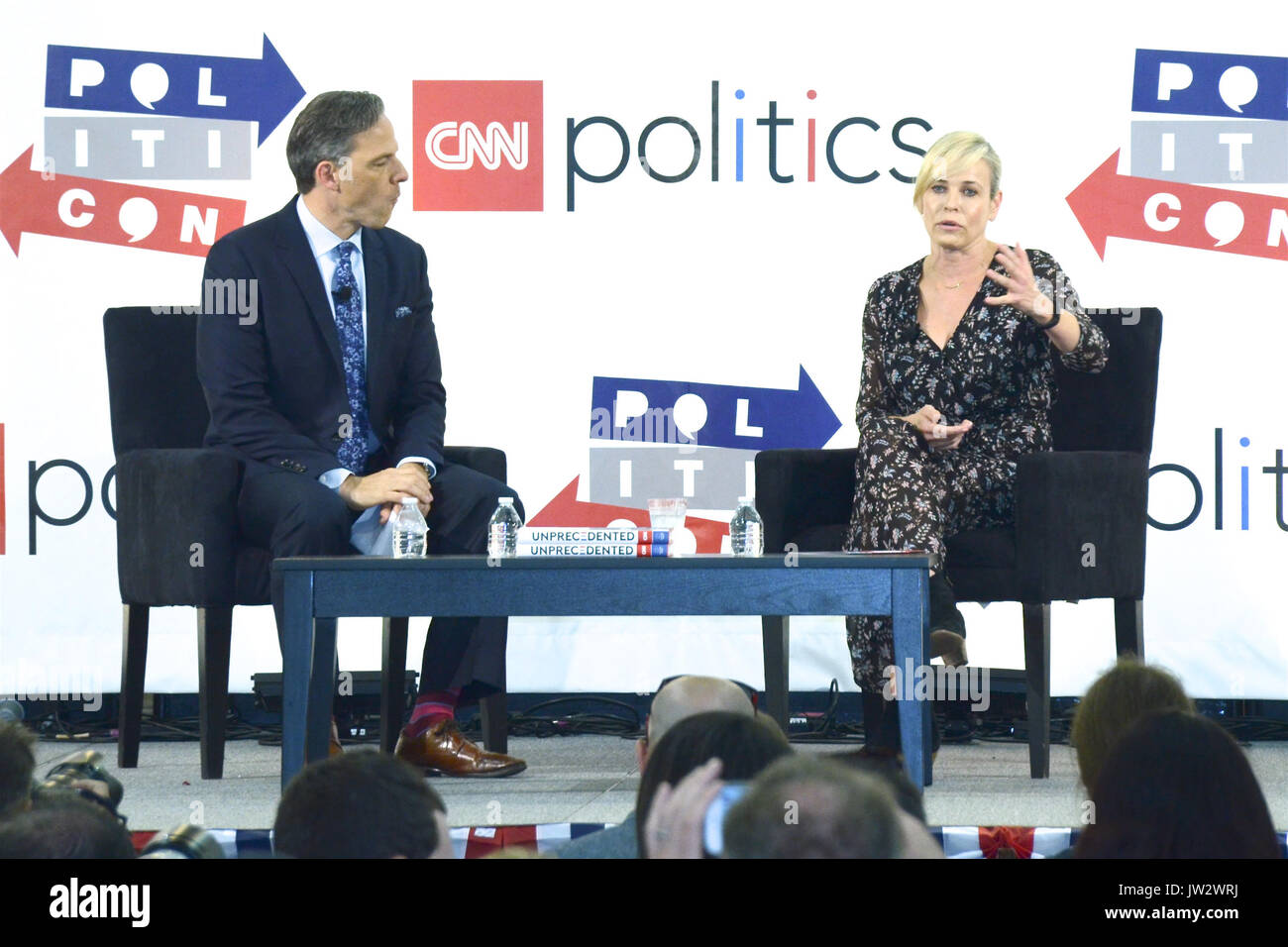 Jake Tapper Chelsea Handler "CNN: Politics Tap: Special Edition" panel ...
