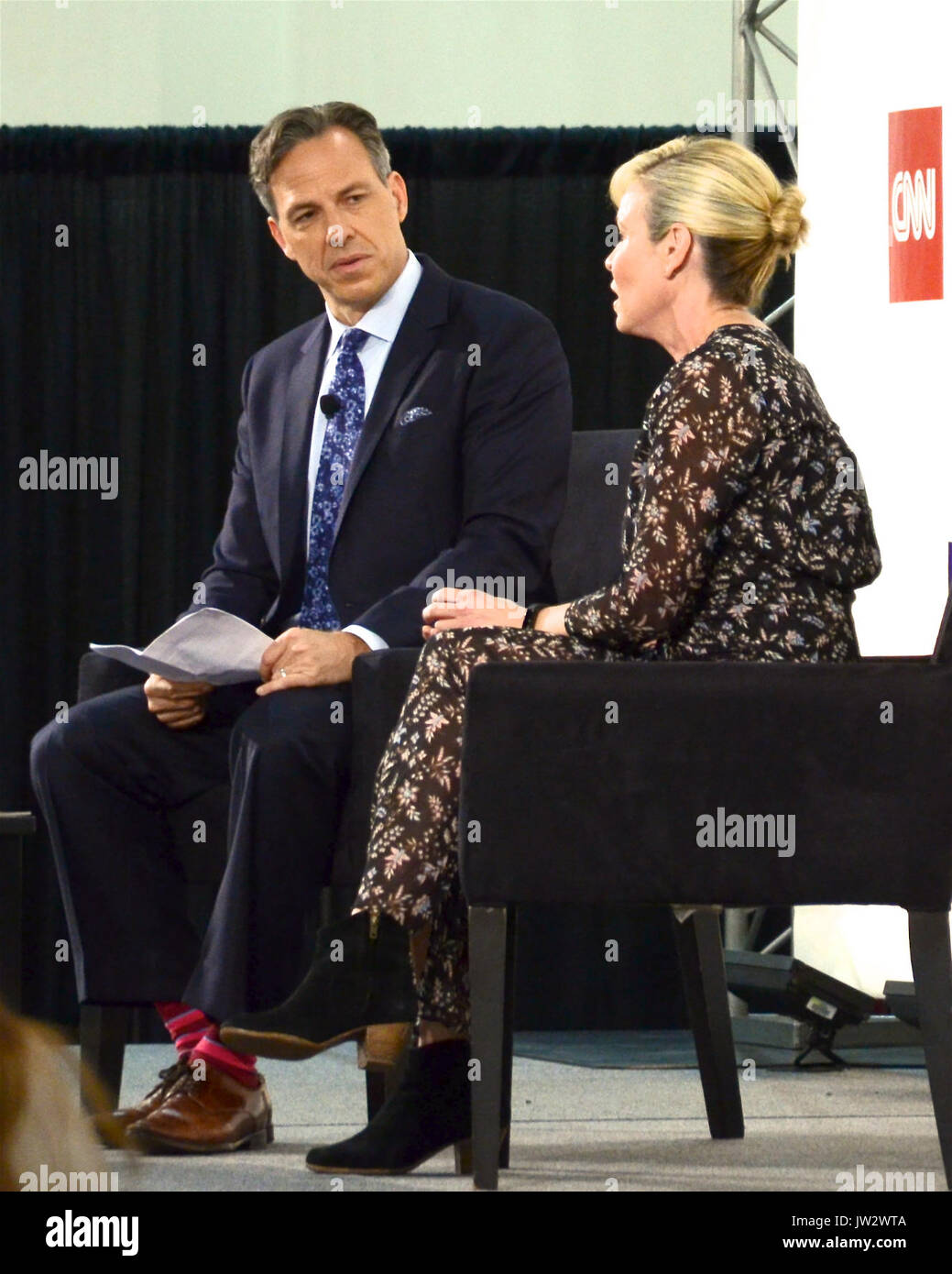 Jake Tapper Chelsea Handler "CNN: Politics Tap: Special Edition" panel ...