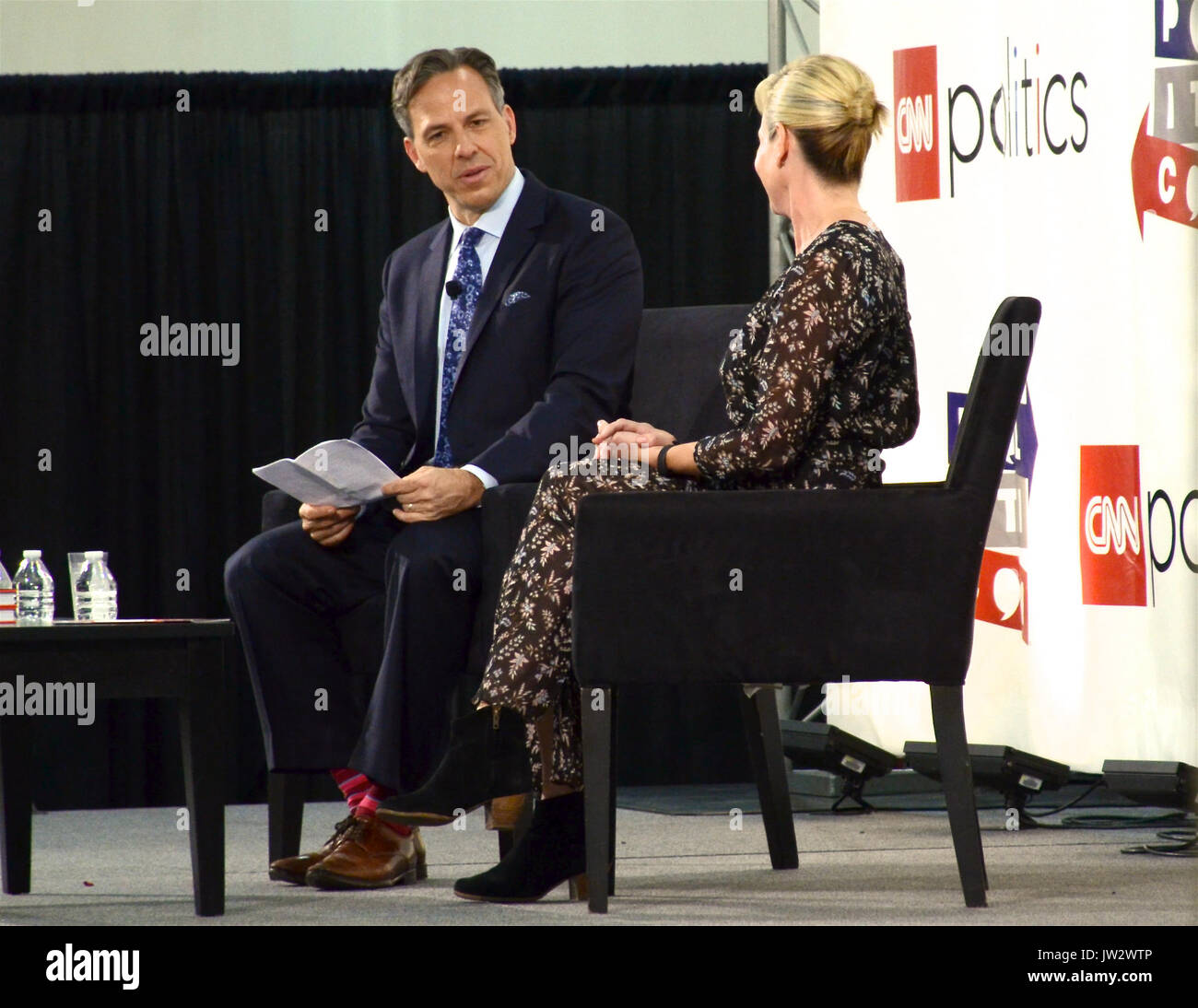 Jake Tapper Chelsea Handler "CNN: Politics Tap: Special Edition" panel ...