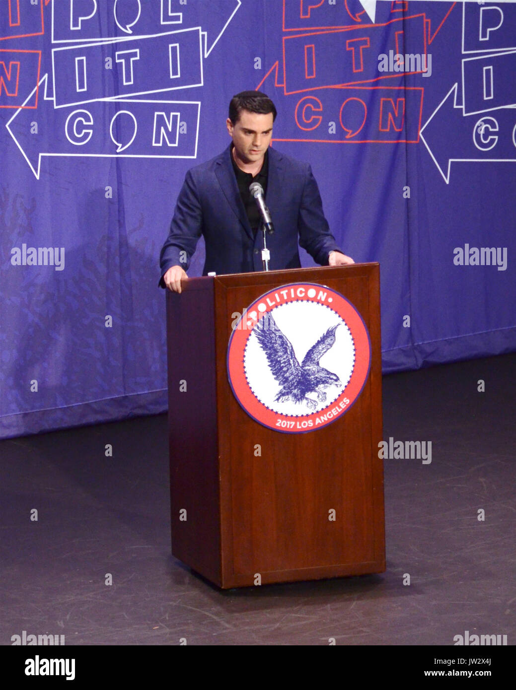 Ben Shapiro "Cenk Uygur vs. Ben Shapiro" panel during Politicon ...