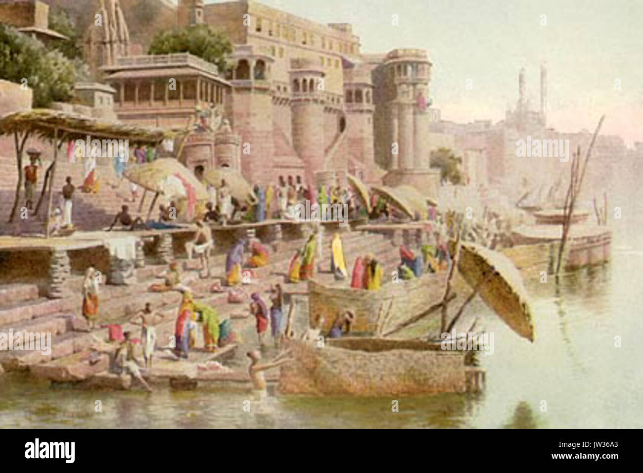 Benares map hi-res stock photography and images - Alamy