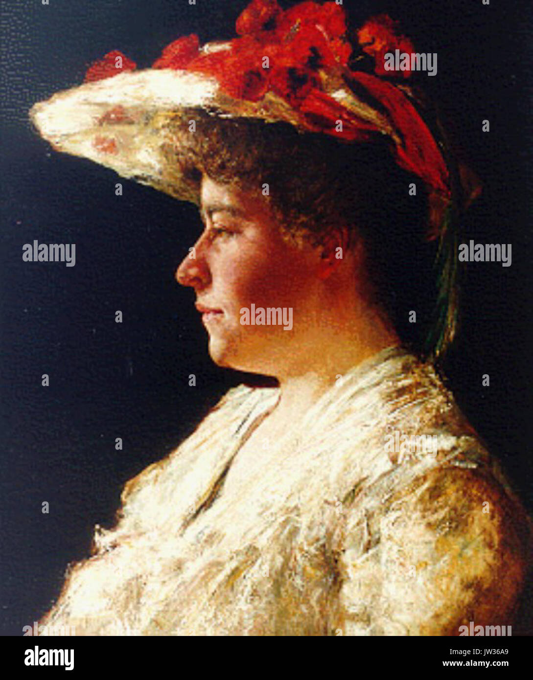 Borgord Portret van mevrouw Anna Singer Brugh Stock Photo - Alamy