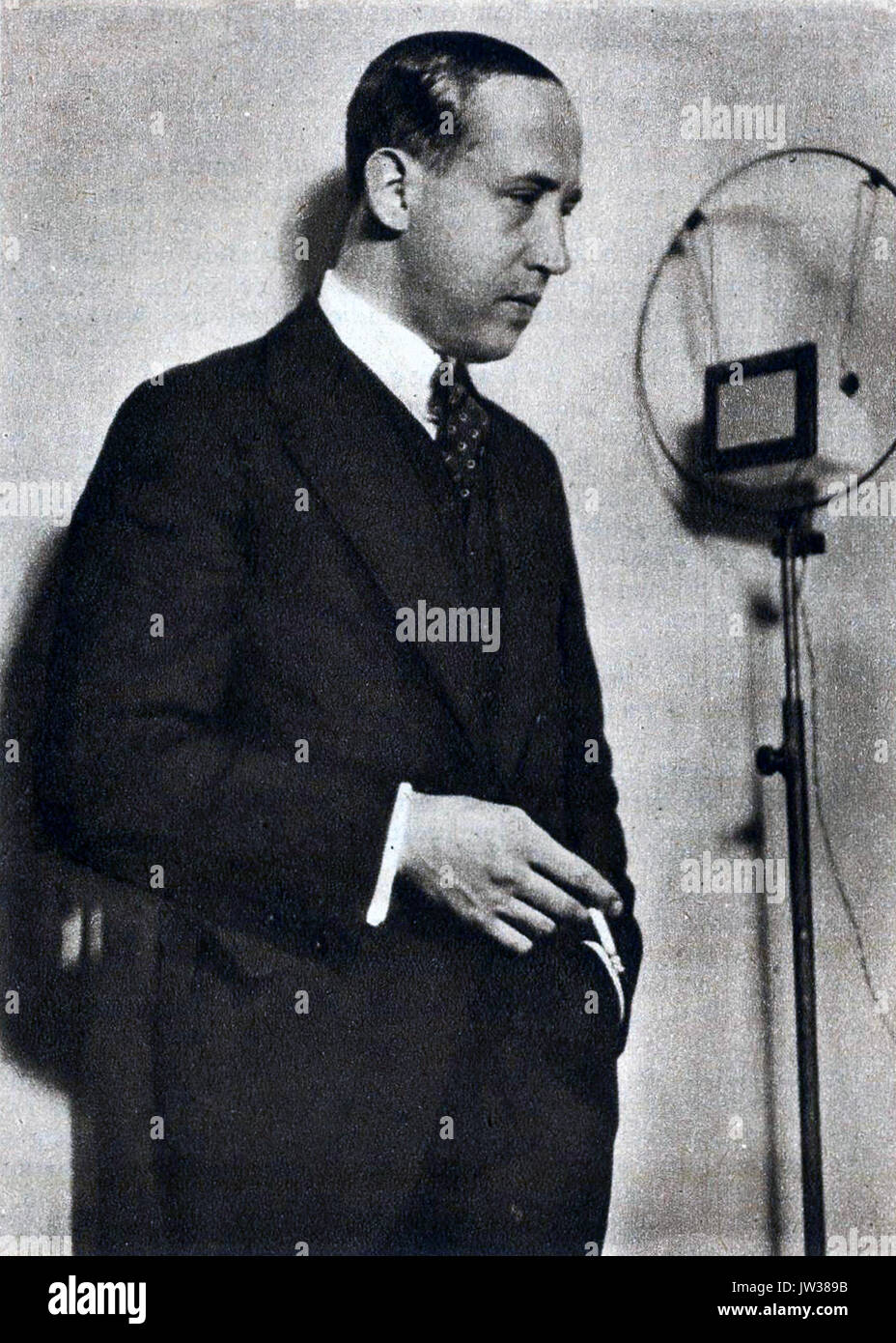 Hans Flesch (um 1929 Stock Photo - Alamy