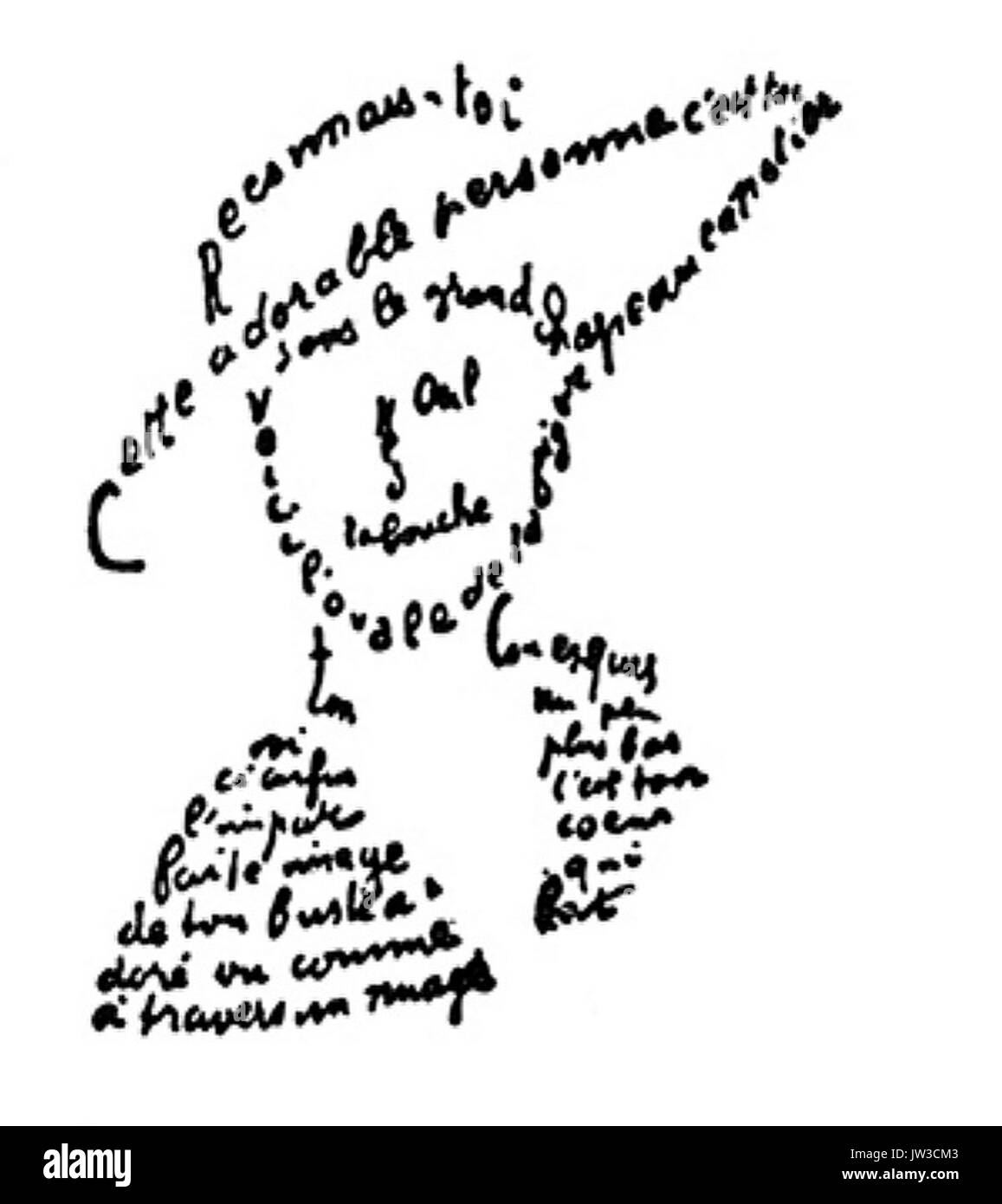 Apollinaire poem hi-res stock photography and images - Alamy