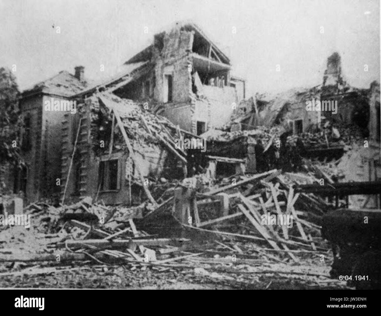 Bombardovanje Beograda 84 Stock Photo - Alamy