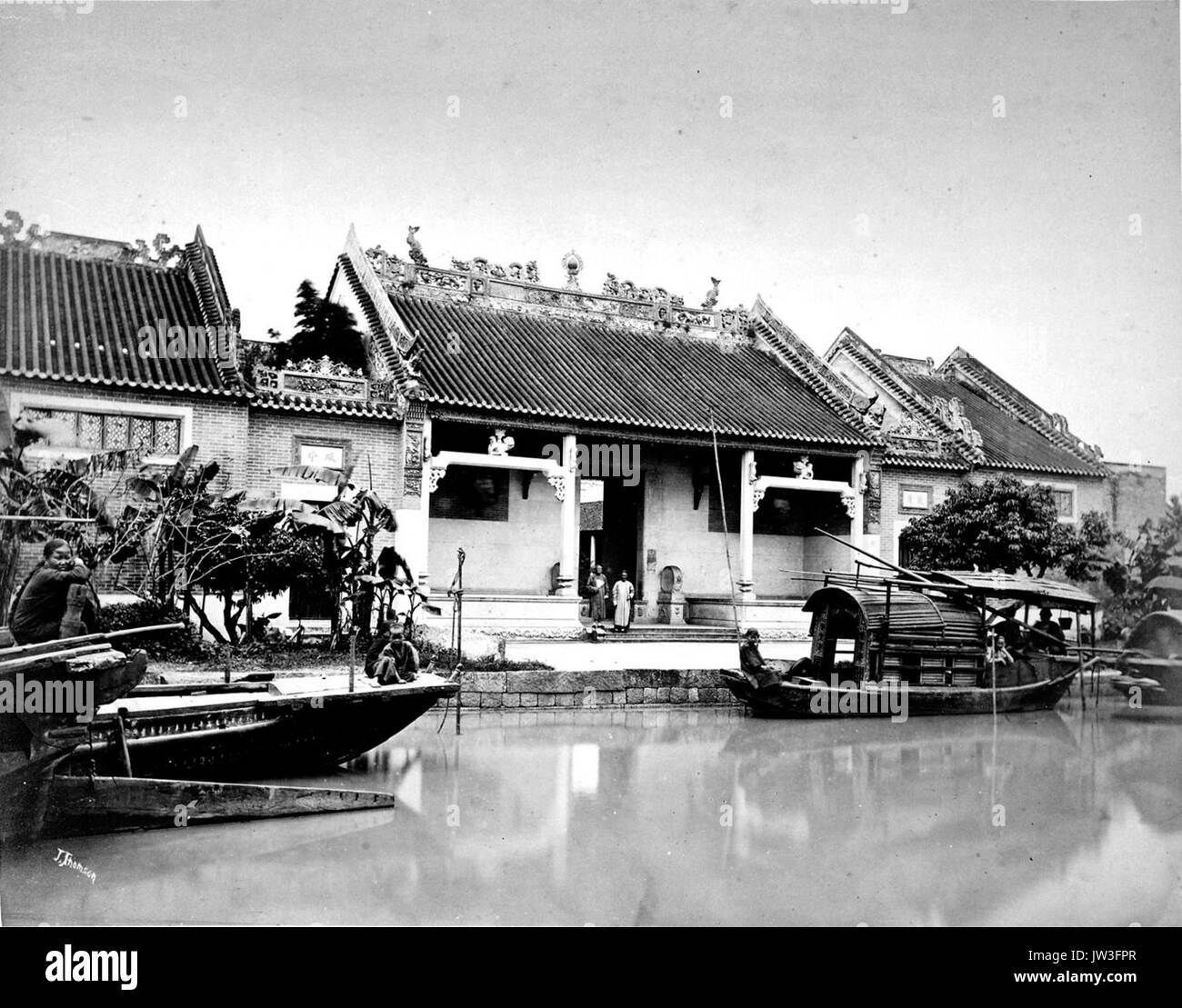 Old building canton Black and White Stock Photos & Images - Alamy