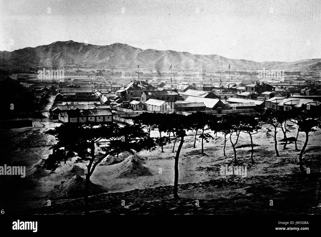 Chefoo old map hi-res stock photography and images - Alamy