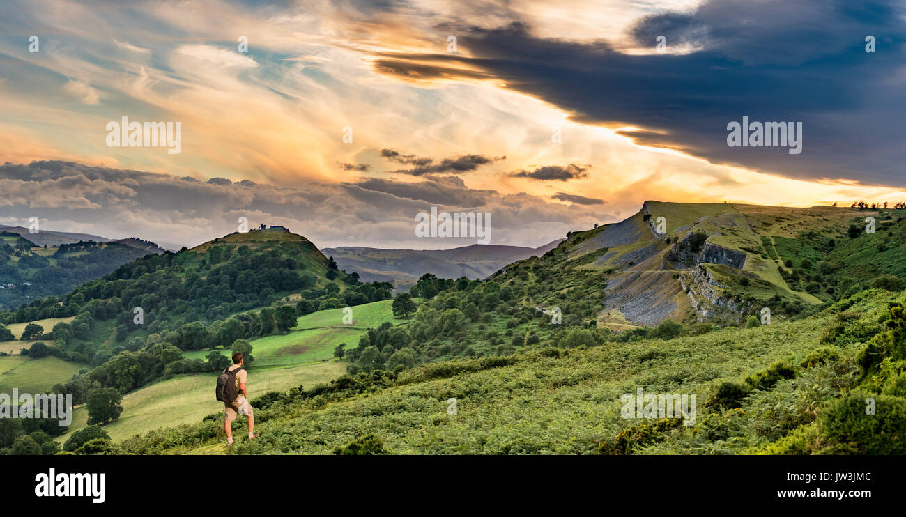 Castell dinas bran castle llangollen hi-res stock photography and ...