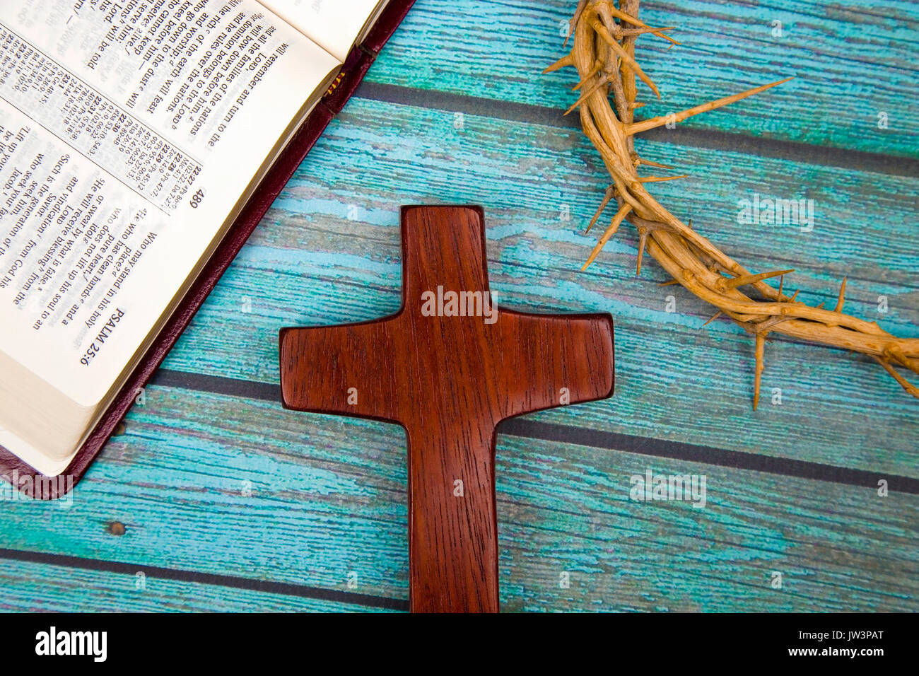 Symbols of Christianity Stock Photo - Alamy